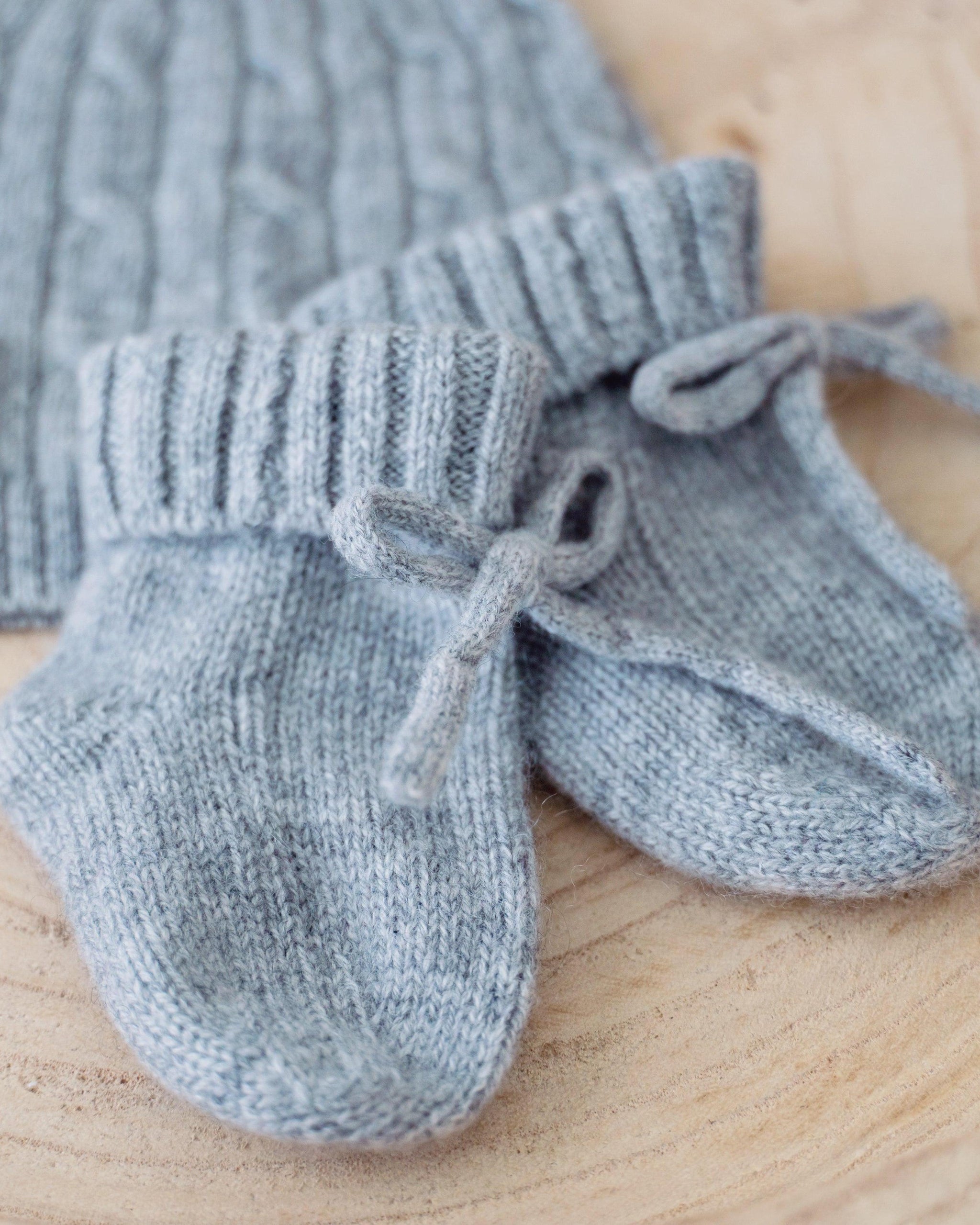 Cashmere Baby Booties - Ash – Heirloom Cashmere Australia