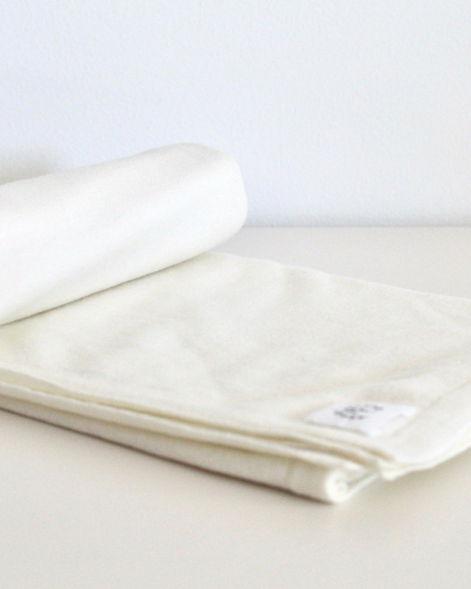 Cotton Cashmere Baby Wrap - Soft White – Heirloom Cashmere